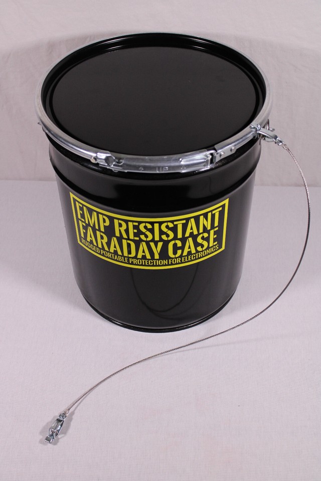 Faraday Cage EMP Protection Box for CME EMI Large Shielded Case Bucket ...