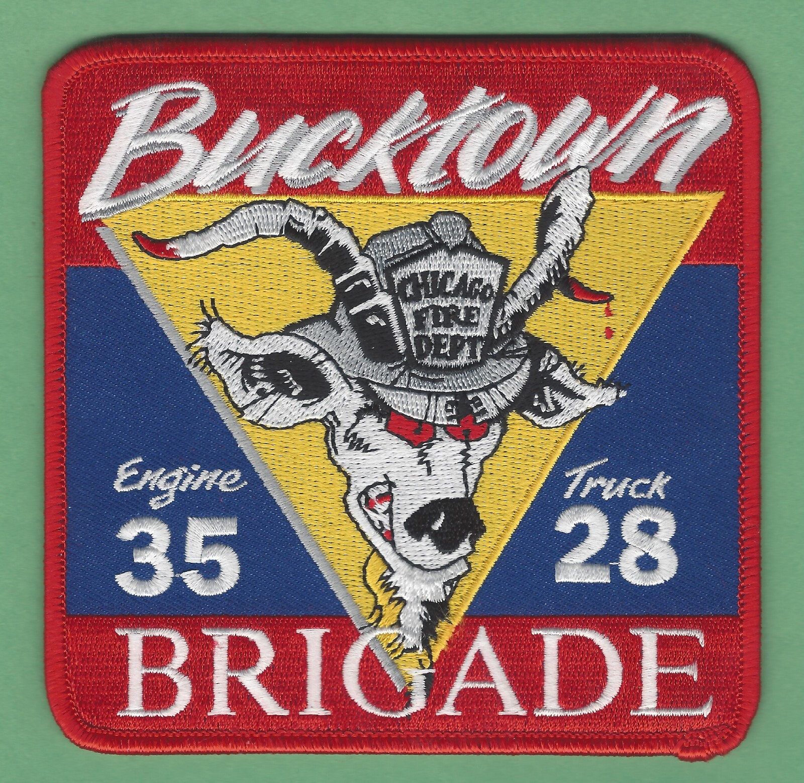 CHICAGO ENGINE 35 TRUCK 28 FIRE COMPANY PATCH BUCKTOWN | eBay
