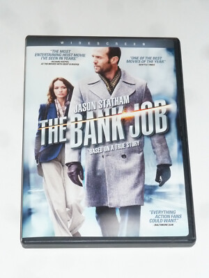 The Bank Job DVD heist movie 2008 remake robbery Jason Statham Saffron ...