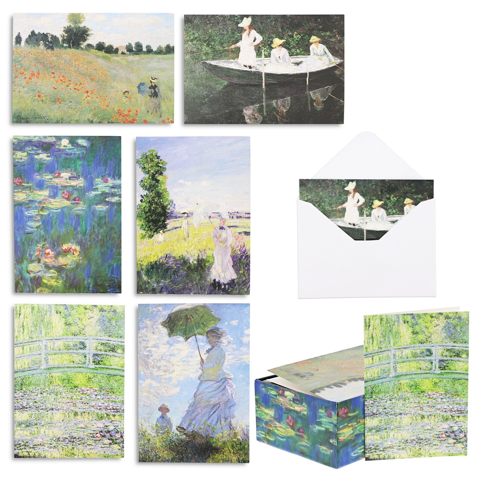 36x Assorted Monet Painting All Occasion Greeting Cards w/ Envelopes | eBay