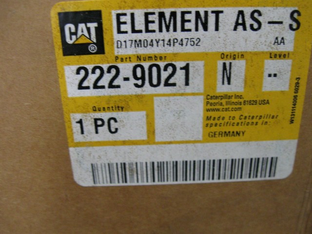 OEM CAT Caterpillar 222-9021 2229021 Element Filter NOS for sale online ...
