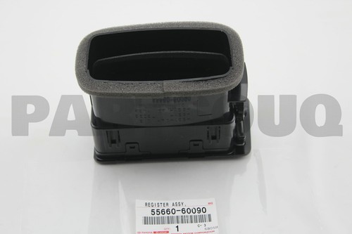 5566060090 Genuine Toyota REGISTER ASSY, INSTRUMENT PANEL, NO.2 55660 ...
