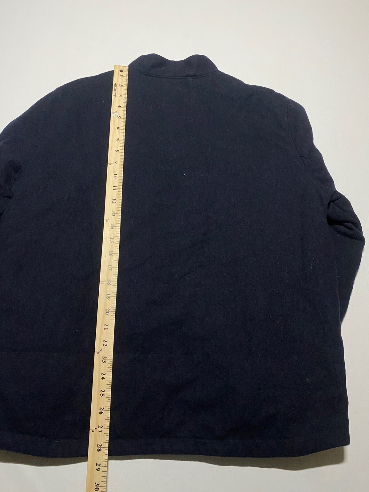 Patagonia Men's Wool Bomber Jacket Classic Navy Blue … - Gem