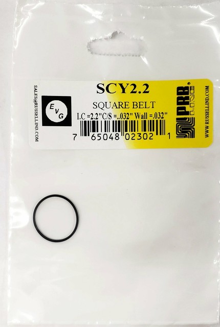 PRB SCY 2.2 Square Cut Belt for VCR Cassette CD Drive or DVD Drive SCY2 ...