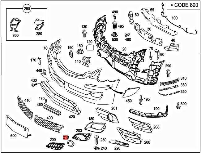 Mercedes-Benz+2518850474+Genuine+OEM+Trim+Ring for sale online | eBay