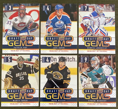 2009-10 Upper Deck Draft Day Gems Lot of 6 | eBay