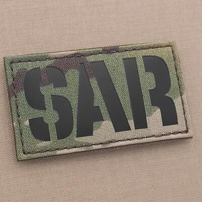 IR search and rescue SAR multicam CSAR infrared morale tactical patch ...