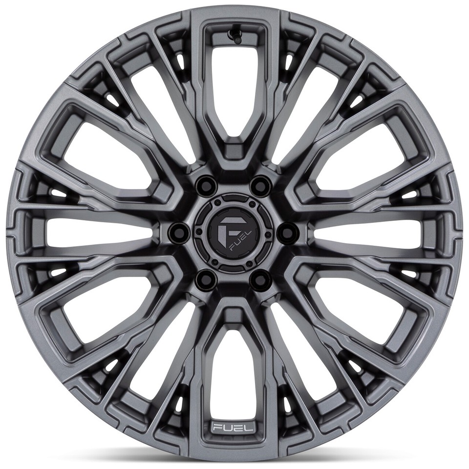 Fuel D848 Rebar 6 20x9 6x5.5" +1mm Gunmetal Wheel Rim 20" Inch | eBay