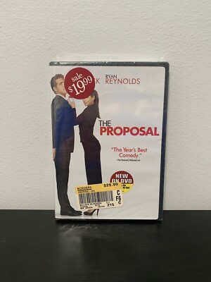 The Proposal - DVD - NEW SEALED - Rom Com - Ryan Reynolds - Comedy ...