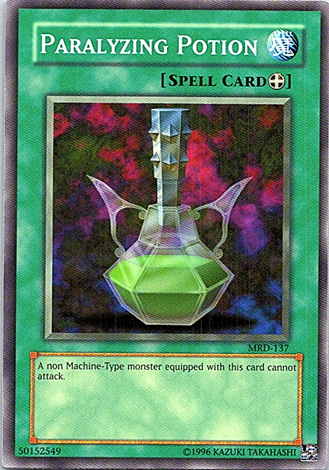 Paralyzing Potion MRD-137 Yu-Gi-Oh! Card Unlimited Light Play | eBay