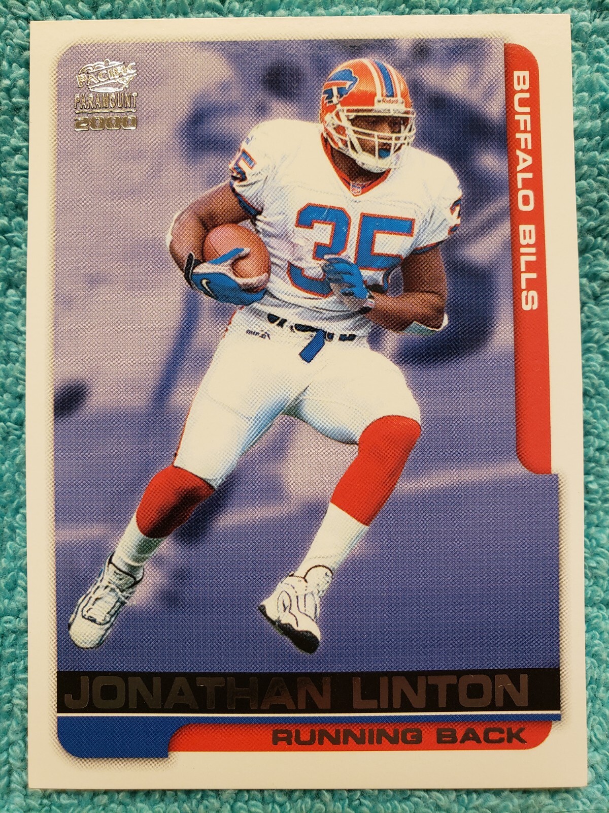 2000 PACIFIC PARAMOUNT JONATHAN LINTON #26 BUFFALO BILLS | eBay