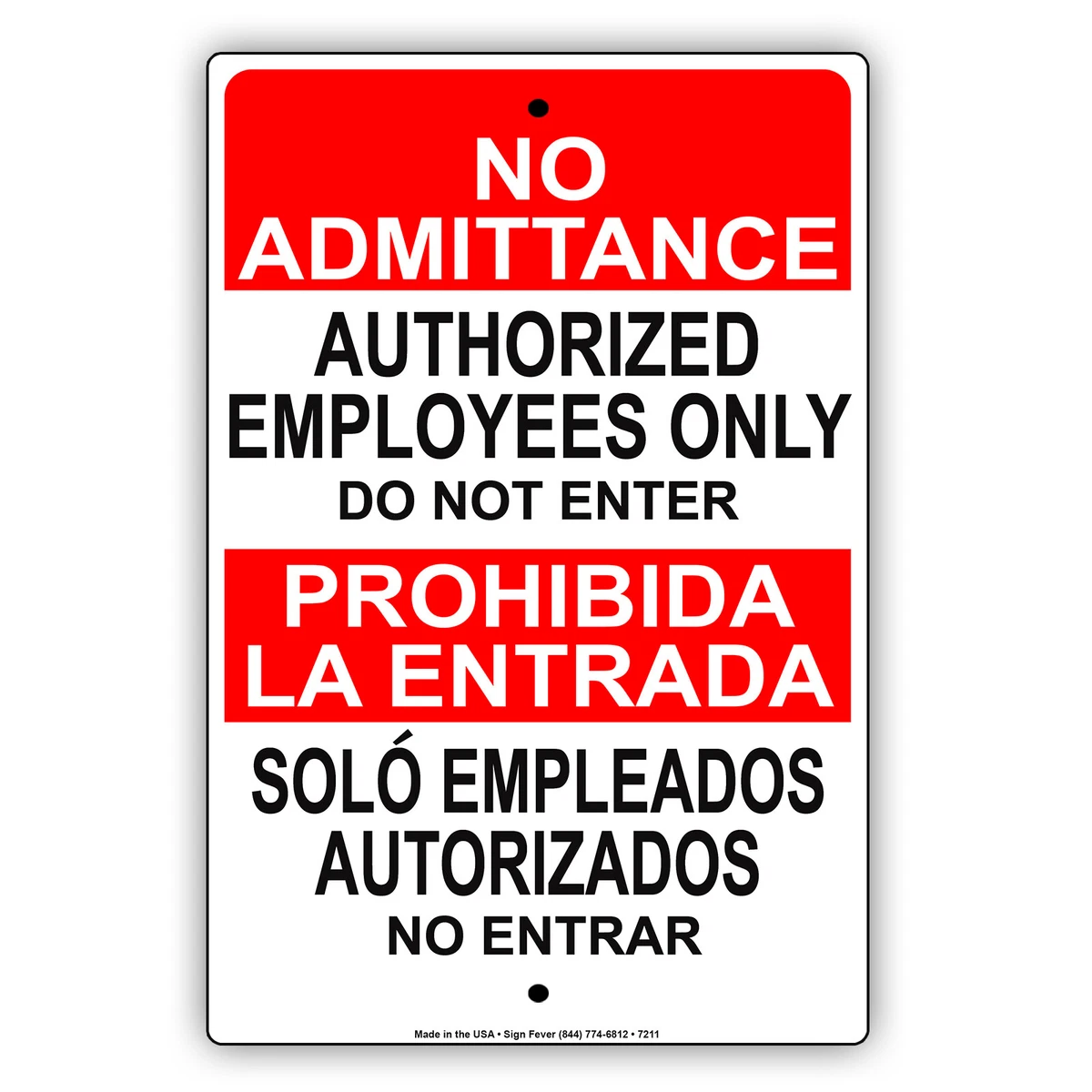 Do Not Enter Without Permission Staff Only