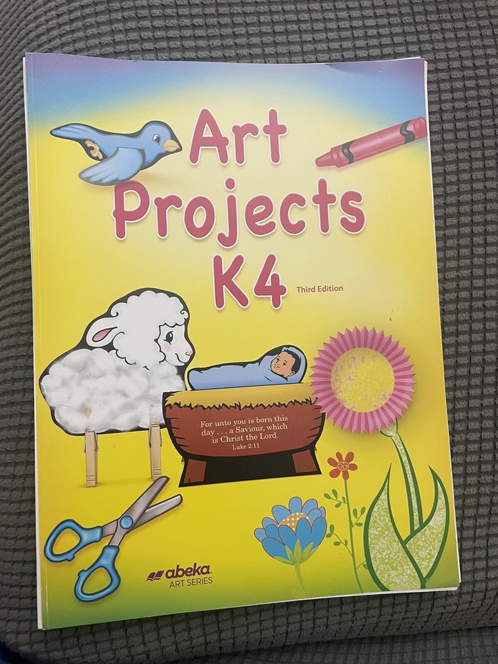 Abeka art project k4 third edition, unbound Homeschool | eBay