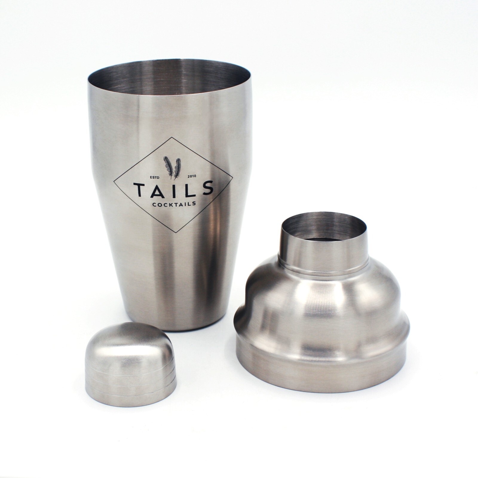 TAILS Cocktail Shaker Maker x 6 - Stainless Steel 530ml Gift Box ...