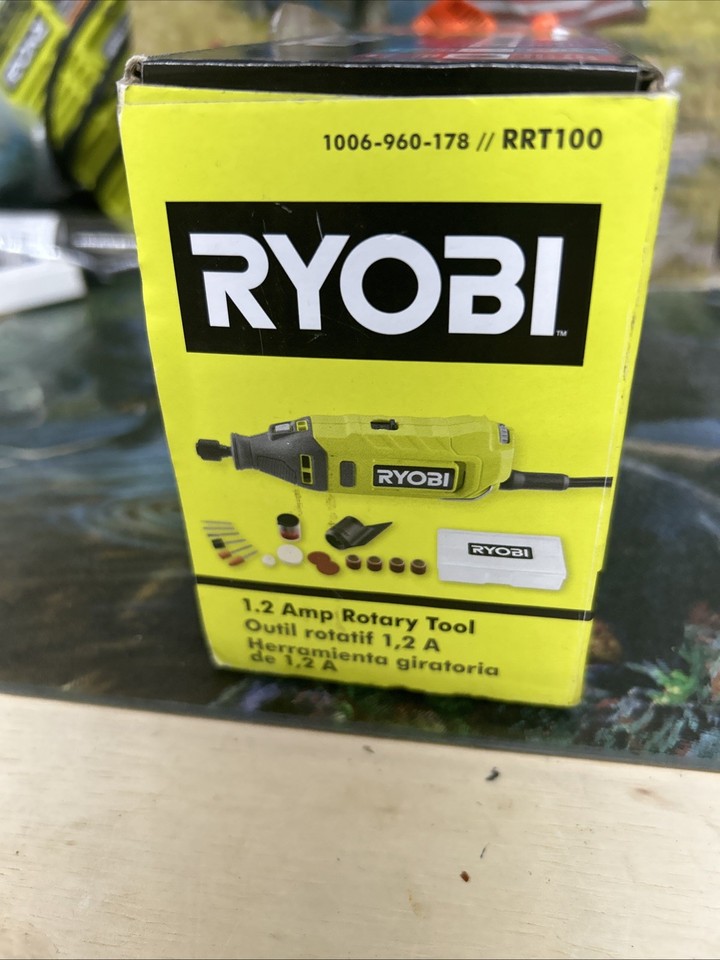 Ryobi RRT100 35000 RPM Rotary Tool Kit - Yellow 33287197545| eBay