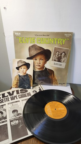 Elvis Presley Vintage Vinyl Record "Elvis Country" Special Photo,sleave ...