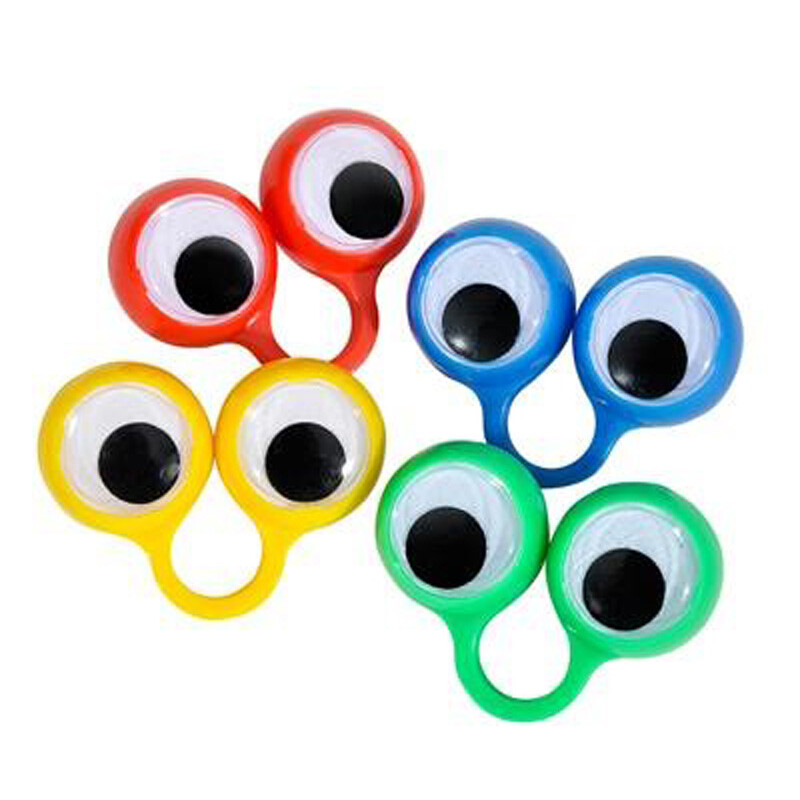 Dozen 2.25" Finger Eye Puppets Favor Party Gift Fillers Prize Prizes ...