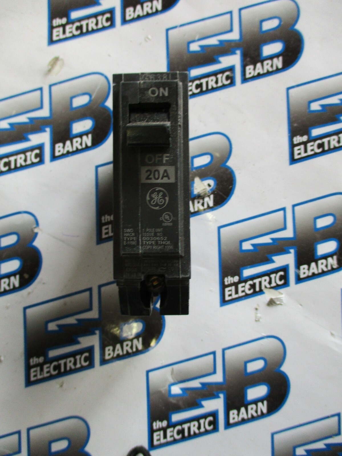 GE THQL1120, 20 Amp, 120 Volt, 1 Pole. Plug In, Circuit Breaker- NEW-S ...