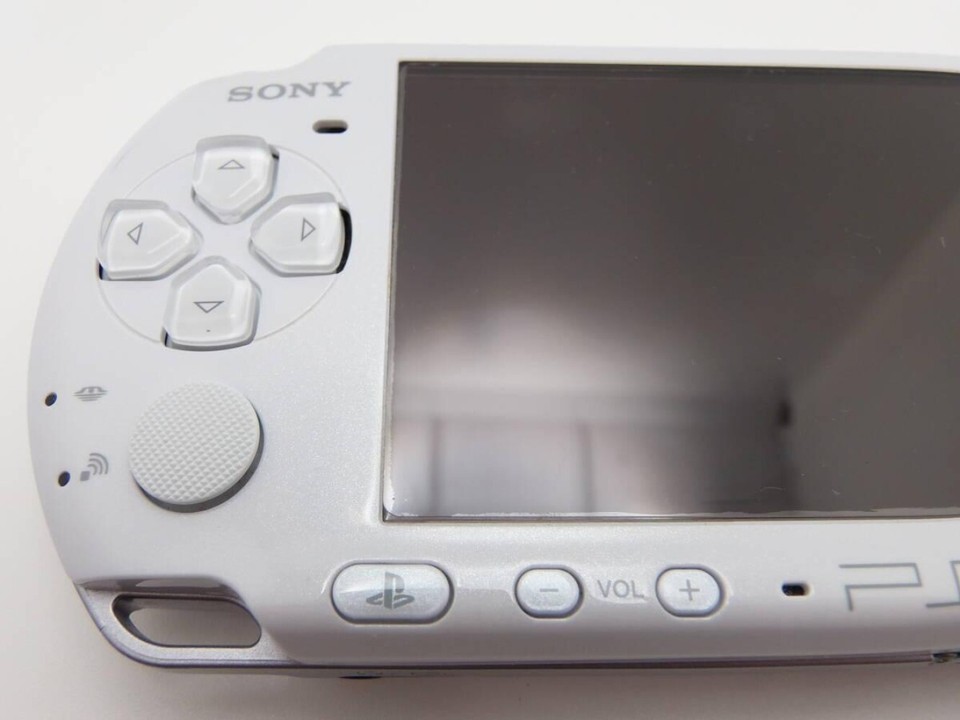 SONY PSP PlayStation Portable Console Pearl White PSP-3000 Free ...