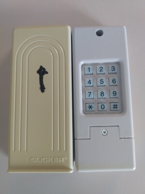 KLIK2U-P2 Clicker Liftmaster Chamberlain UNIVERSAL Keyless Entry Keypad ...