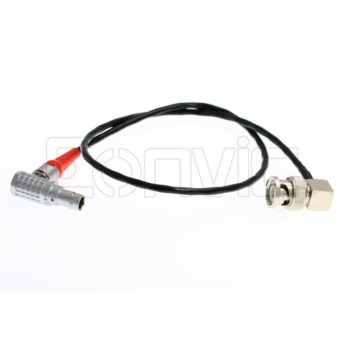 Timecode Cable SD NanoLockit 5 PIN to BNC Amira Zaxcom Canon C300 Sony ...