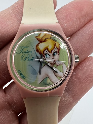 VINTAGE The Disney Store TINKERBELL Watch, NIB Needs A Battery | eBay