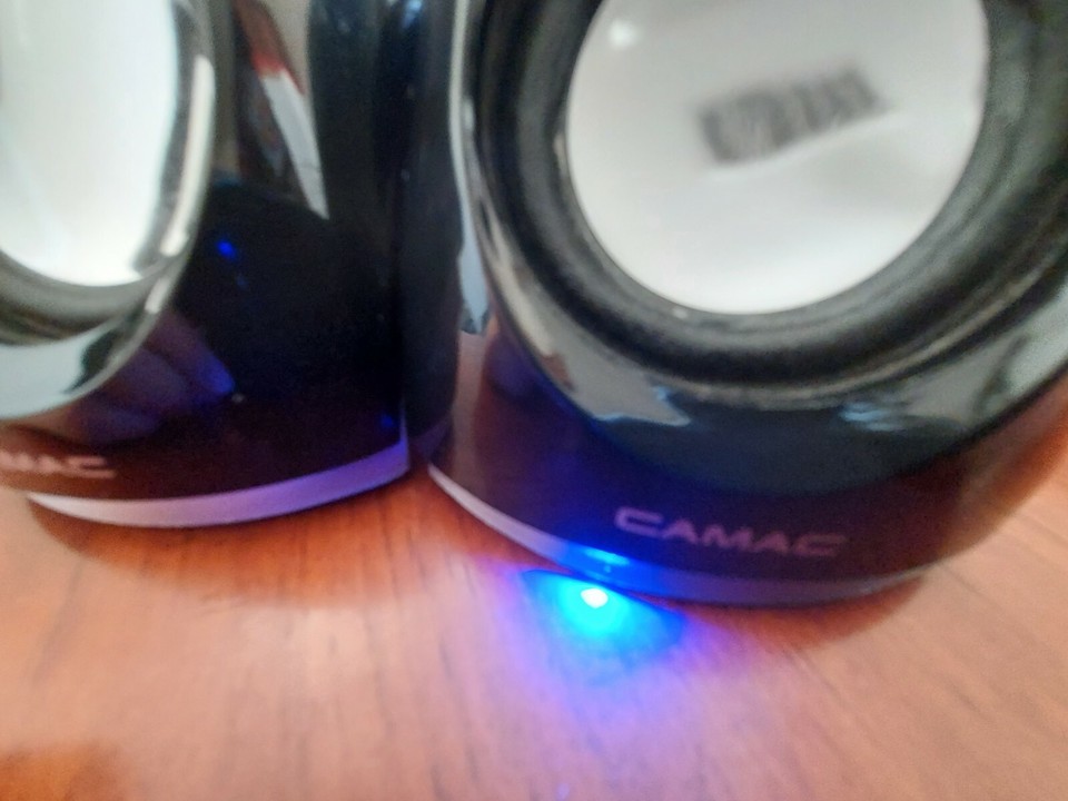 CAMAC Computer USB Powered Black Mini Compact Speaker for Desktop ...
