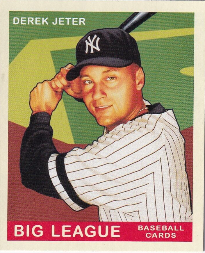 Derek Jeter 2007 Upper Deck Goudey MLB Card #31 NY Yankees Black Back ...
