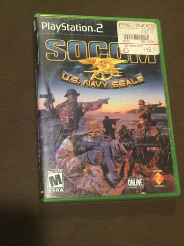 Sony PlayStation PS2 Video Game Socom US Navy Seals Rated M | eBay
