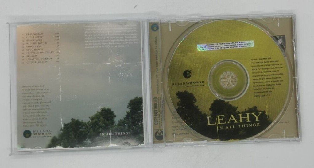 In All Things by Leahy (CD, 2003, Narada World) | eBay
