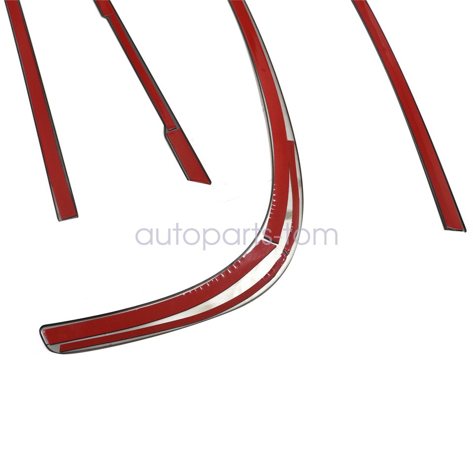 For BMW 3 Series E90 2006-2012 Window Sill Molding Trim Strips Gloss ...