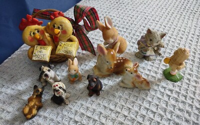 Eleven Different Collectable Figurines. Home Decor. Seasonal. Living ...