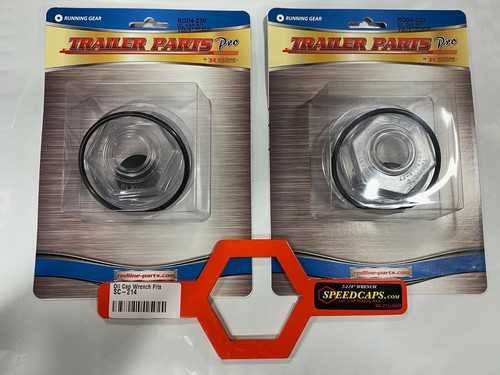 Redline RG04-230 Oil Cap Kit w/ Speedcaps Wrench- Fits Dexter 6K-9K 8 ...