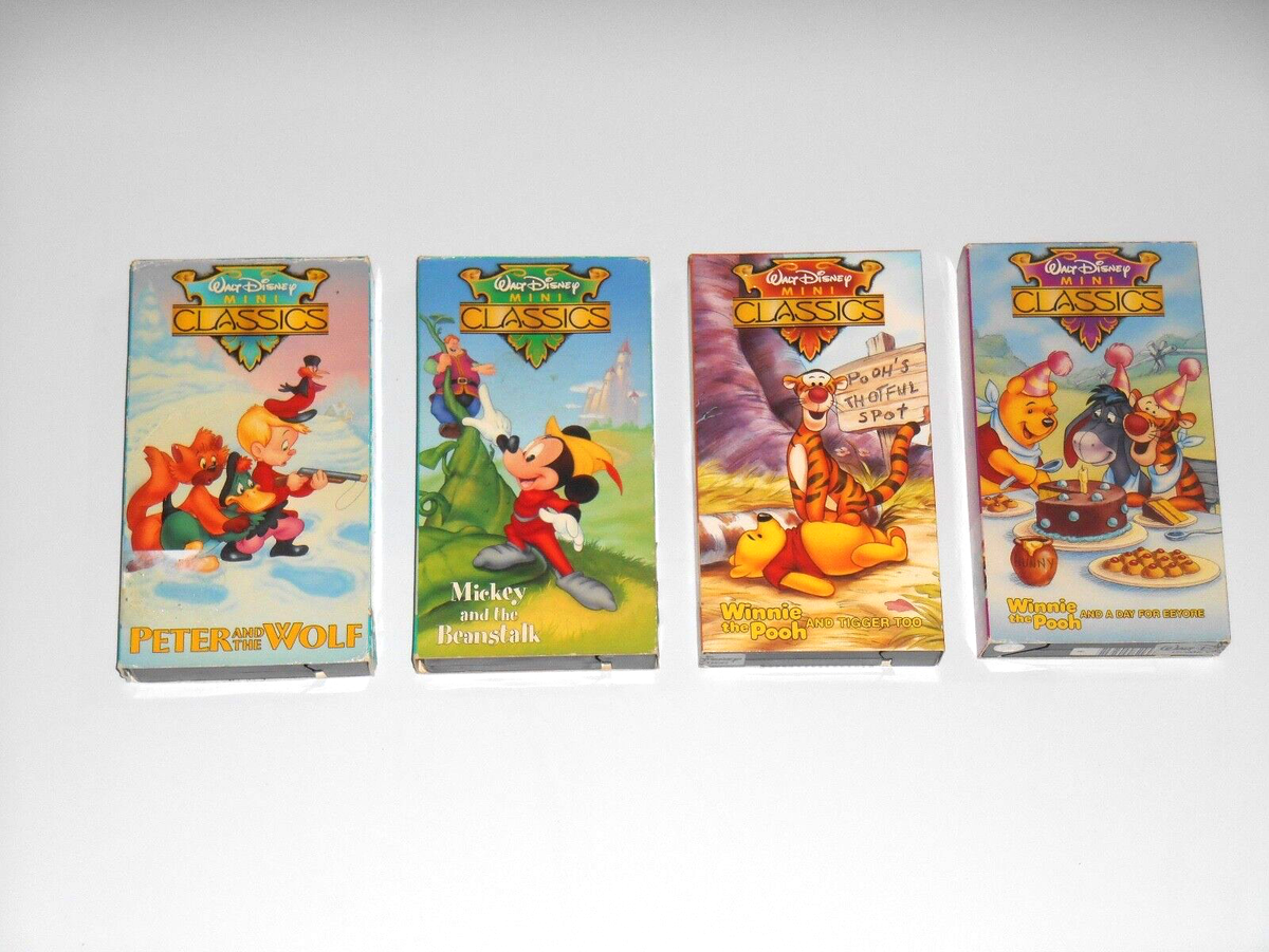 Disney Mini Classics Vhs