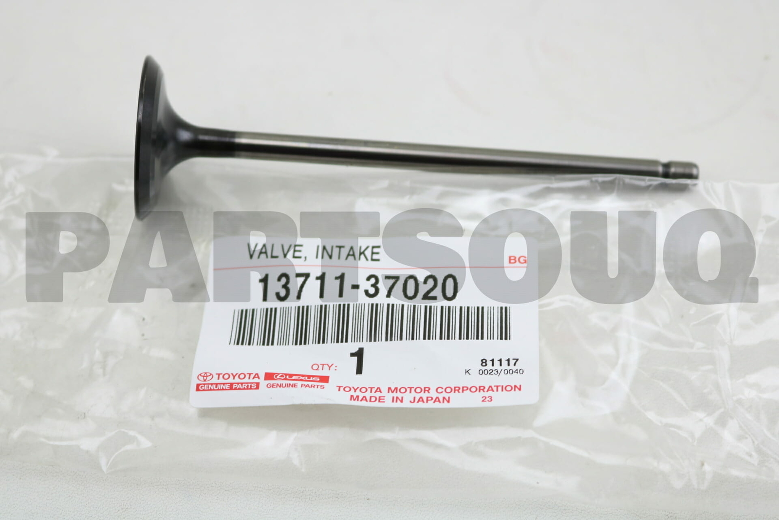 1371137020 Genuine Toyota VALVE, INTAKE 13711-37020 | eBay