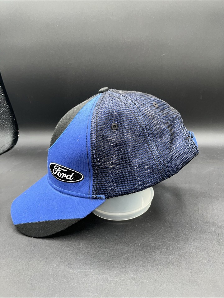Ford Snapback Ball Cap Blue & Black With Ford Logo | eBay