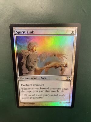 MTG - Spirit Link - FOIL - 10th Tenth Edition - NM/MT - Brandy New! | eBay