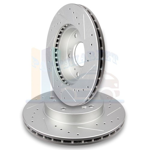 2X Front Discs Brake Rotors For 2011 2012 2013 2014 Honda CR-Z G3000 ...