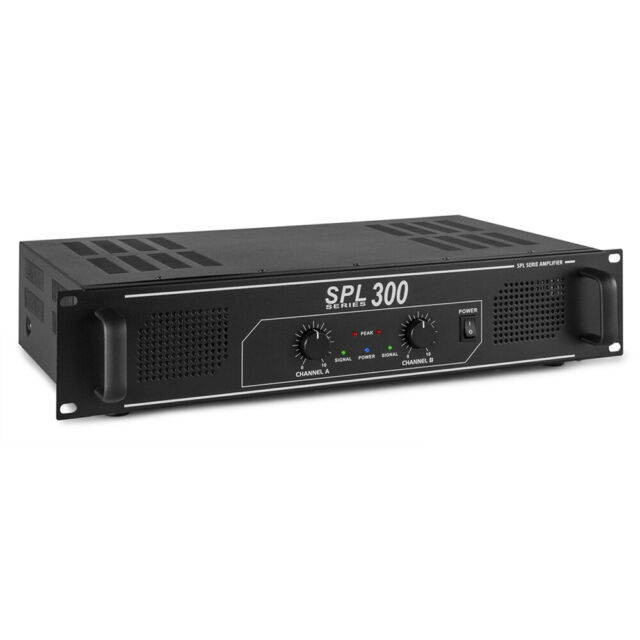 Skytec SPL300 300W DJ-PA Amplifier - Black for sale online | eBay UK