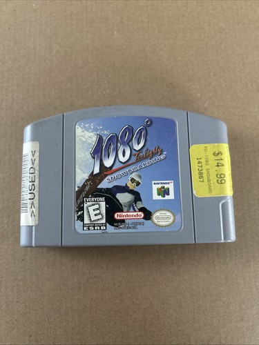 1080° Snowboarding (Nintendo 64, 1998) N64 Cartridge Only - Authentic ...