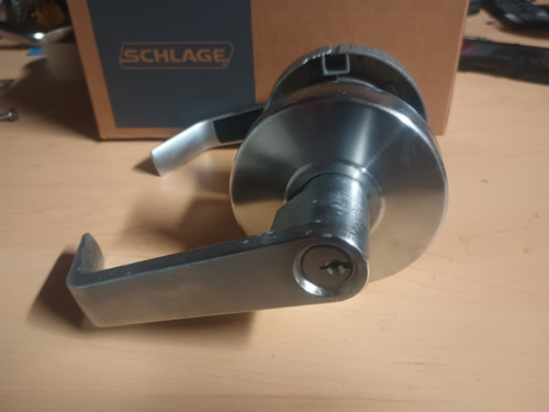 Schlage ND53BD SPA Grade 1 Entry Lever 626 1 3/4" Dead Latch, W ...