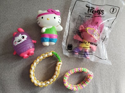 Girls Lot - Trolls, Hello Kitty, Monster & Bracelets | eBay