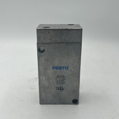 Festo VL-5-1/4 Pneumatic Valve 9199 S702 | eBay