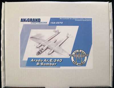 Anigrand Models 1/72 ARADO Ar-E-340 German Bomber Project | eBay