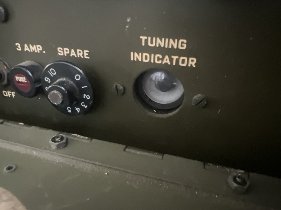 US Army Signal Core Receiver BC-1161–A, Untested, As Is, museum piece ...