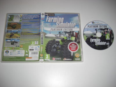 FARMING SIMULATOR 2011 Platinum Edition Pc DVD Rom - FAST DISPATCH ...