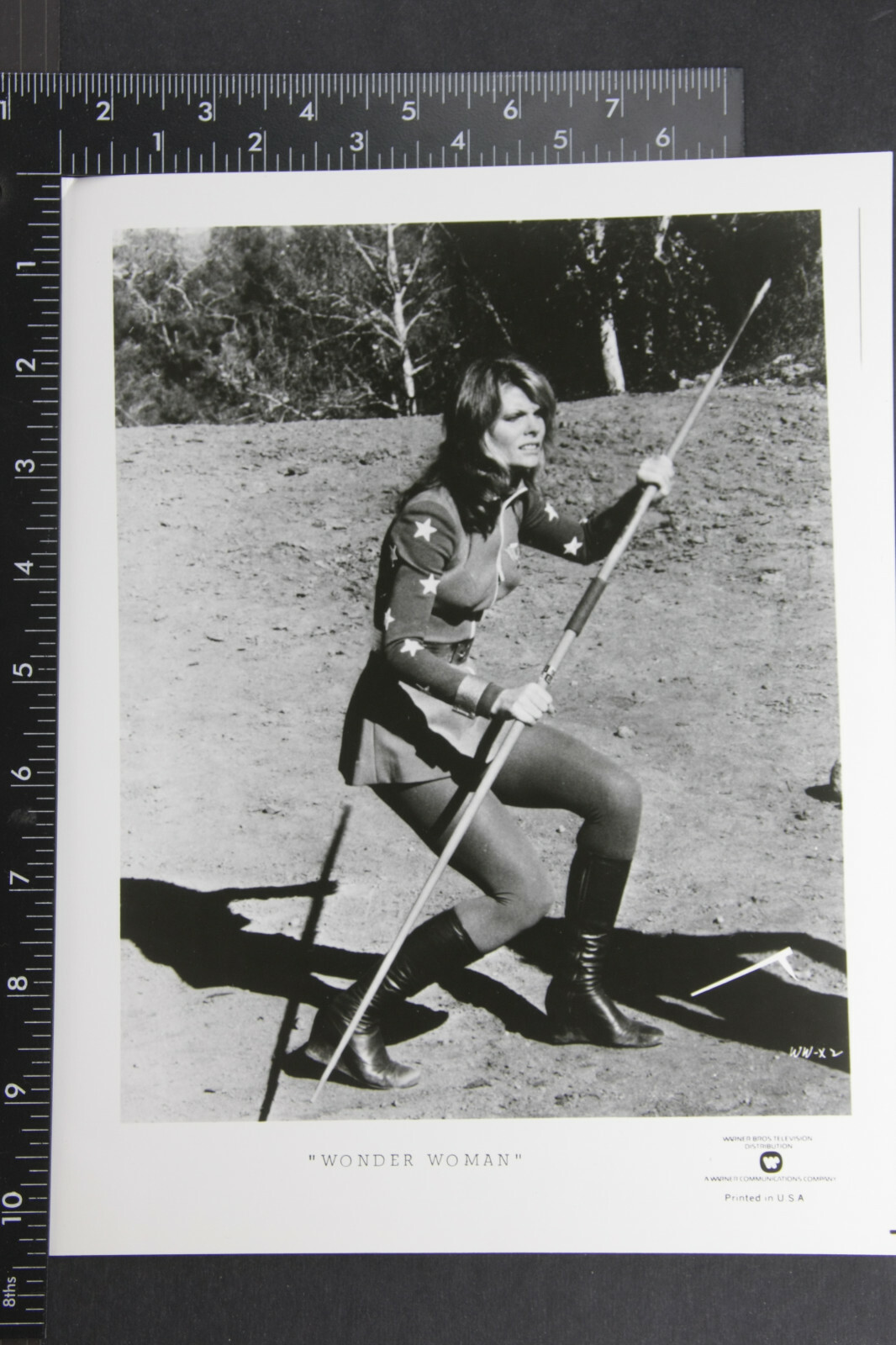 Wonder Woman 1970's WB TV Show Lynda Carter Action Promo - 8x10" Photo ...