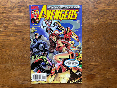 2001 MARVEL COMIC BOOK THE AVENGERS 36 MINT CONDITION INSIDE BONUS ...