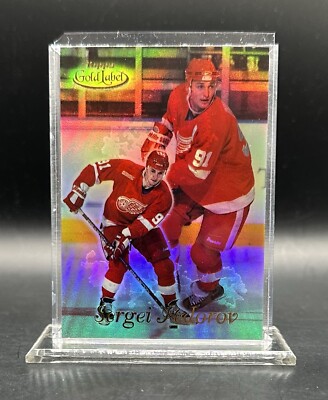 1999-00 Topps Gold Label Class 1 #22 Sergei Fedorov Detroit Red Wings ...