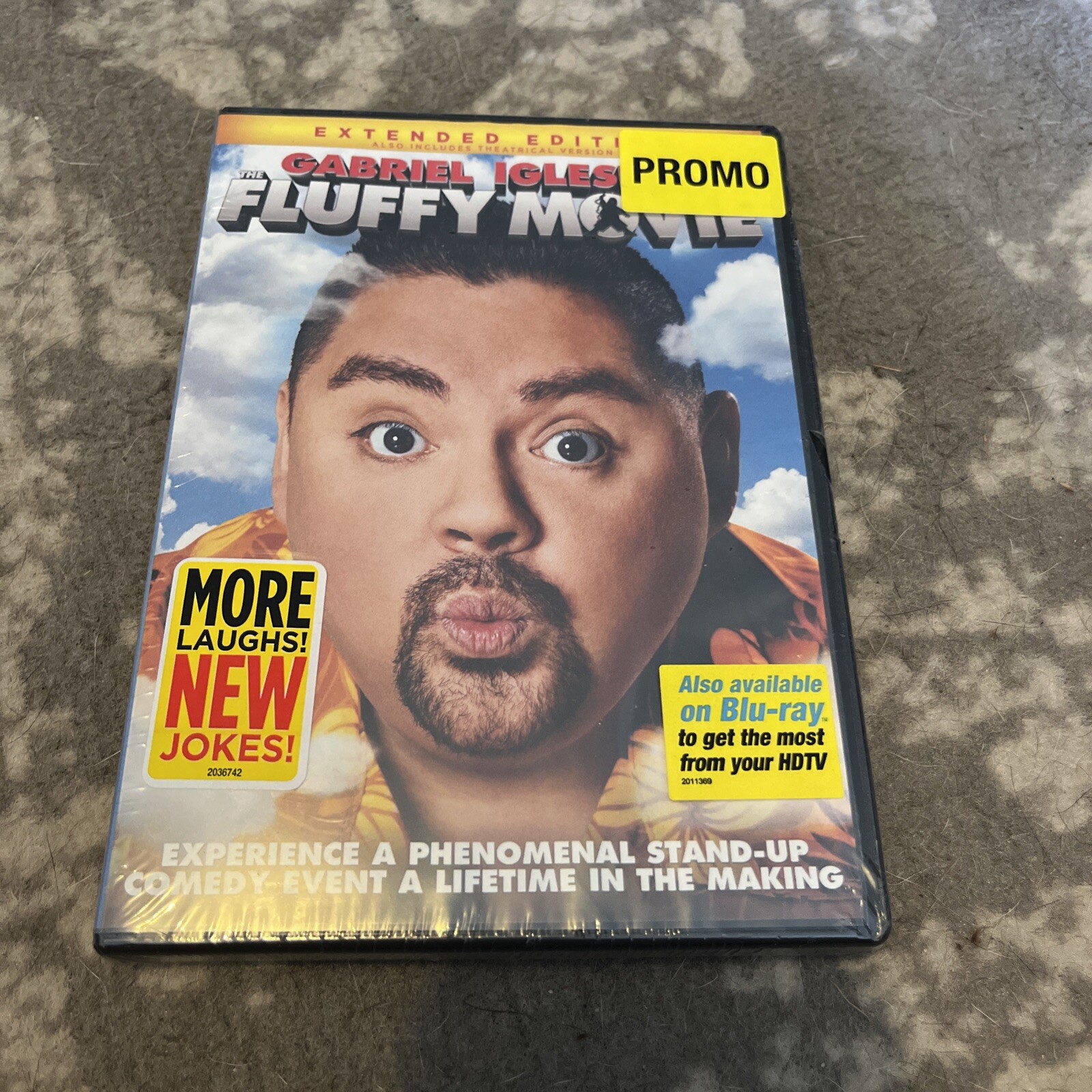 The Fluffy Movie (DVD, 2014) New Sealed Extended Edition Gabriel ...